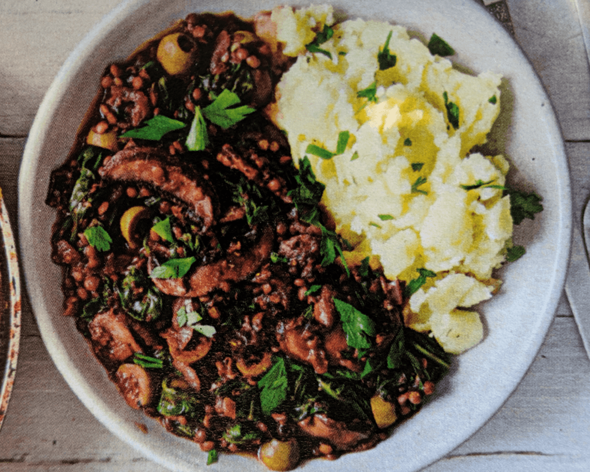 Greek Mushroom Ragu & Olive Oil Mash - Vegan Recipe | Vegan Eat | Vegan Eat